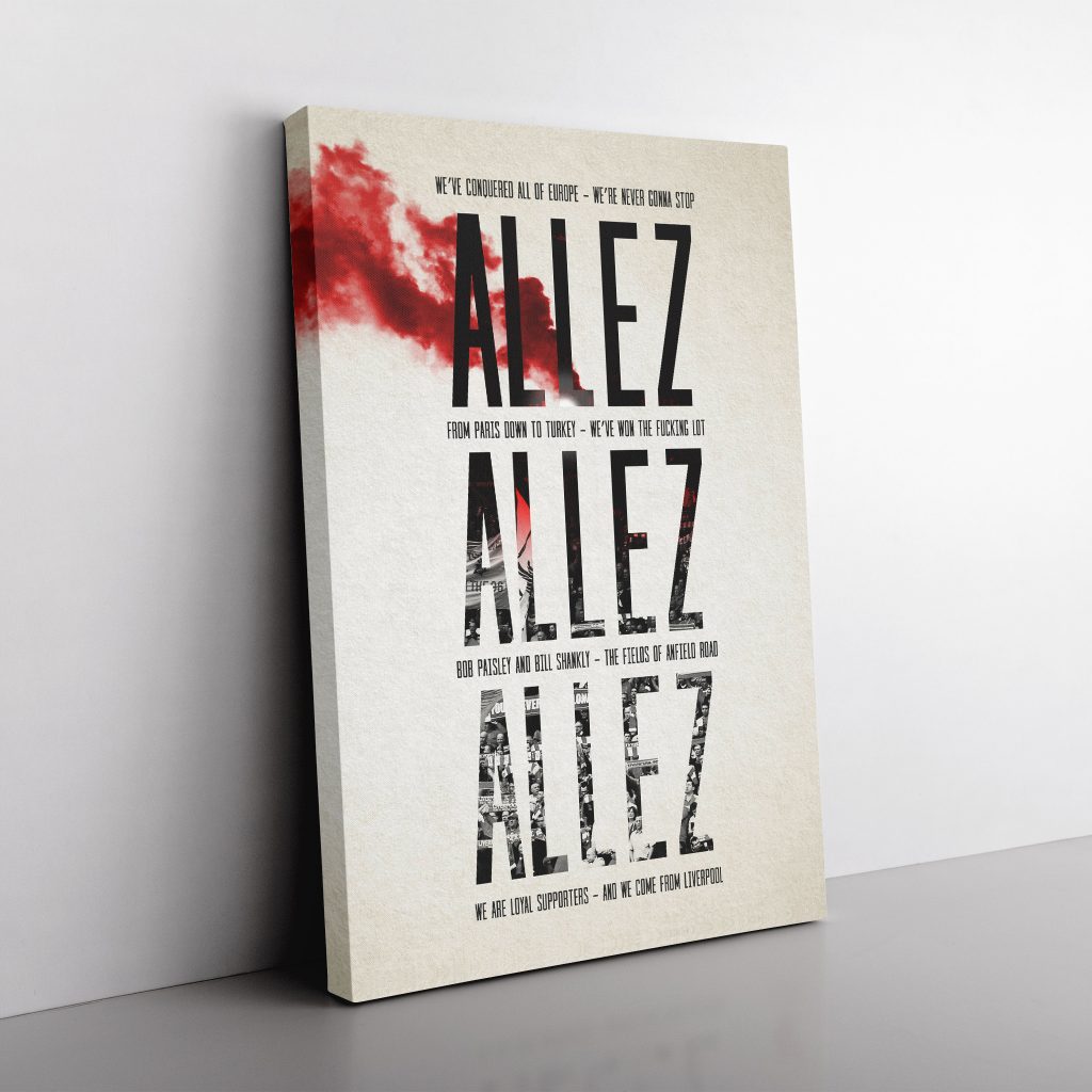 Allez Allez Allez Song Canvas - Pics on Canvas