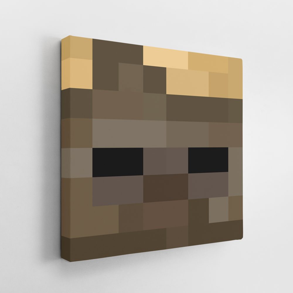 Minecraft Husk - Pics on Canvas