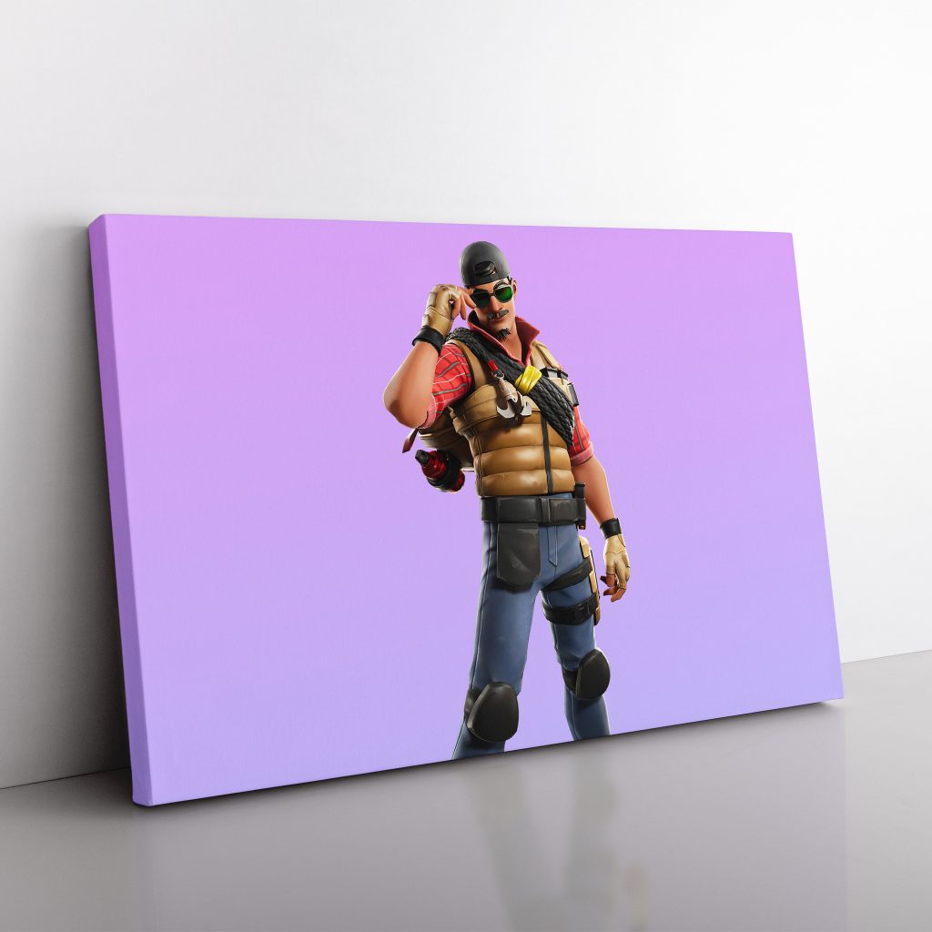 Fortnite Rustler Skin Canvas - Pics on Canvas