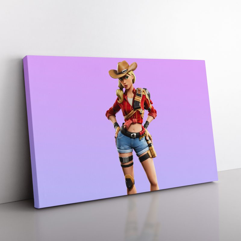Fortnite Rustler Skin Canvas - Pics on Canvas