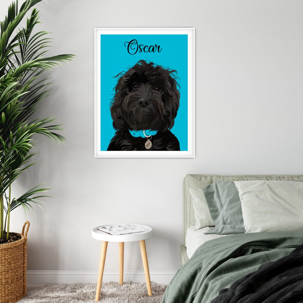 Personalised Pet Pawtrait - Pics on Canvas