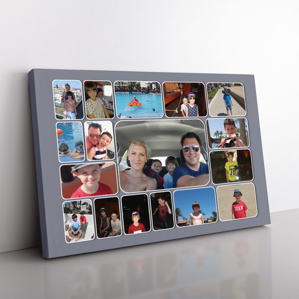 Standard Size Photo Collages – Team Sementa - Pics on Canvas