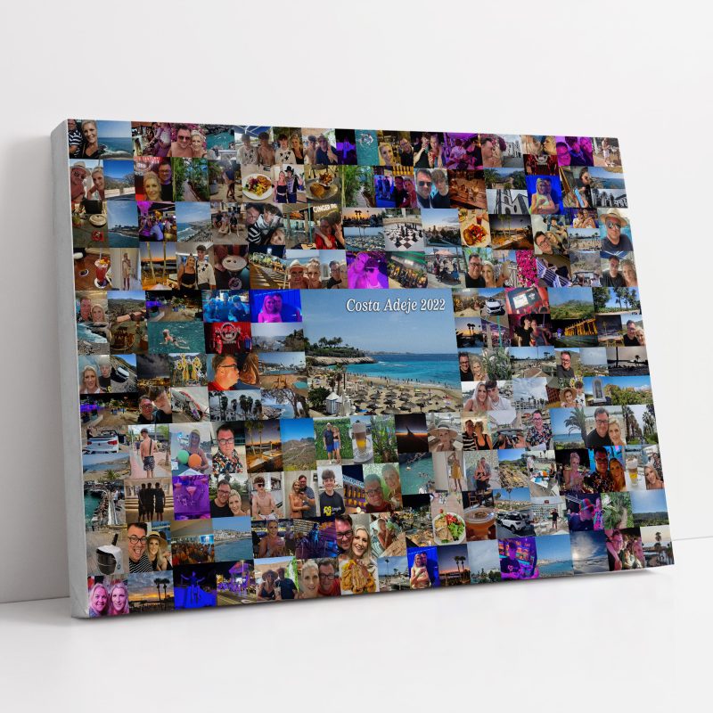 Holiday Collage - Pics on Canvas