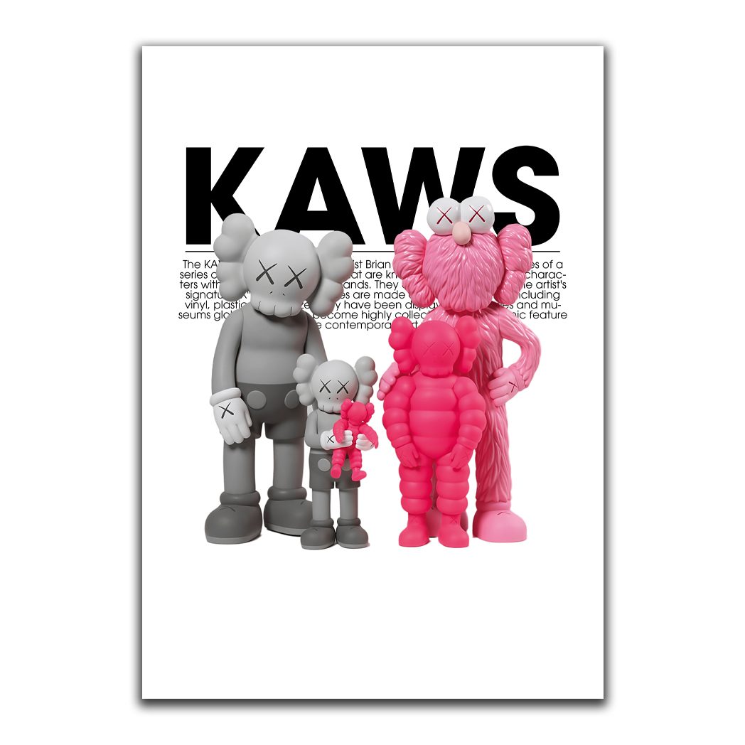 Kaws Doll Mickey Mouse Image - Pics on Canvas