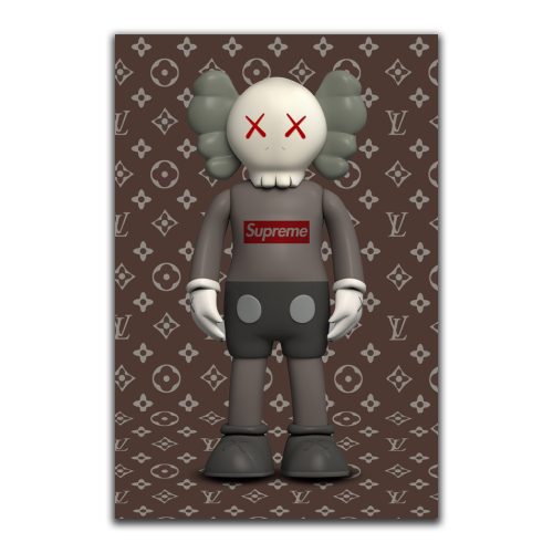 Kaws Doll Image #3 – LV - Pics on Canvas