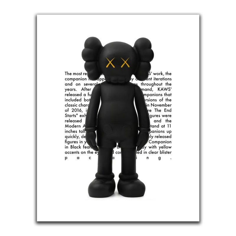 Kaws Doll Mickey Mouse Image - Pics on Canvas