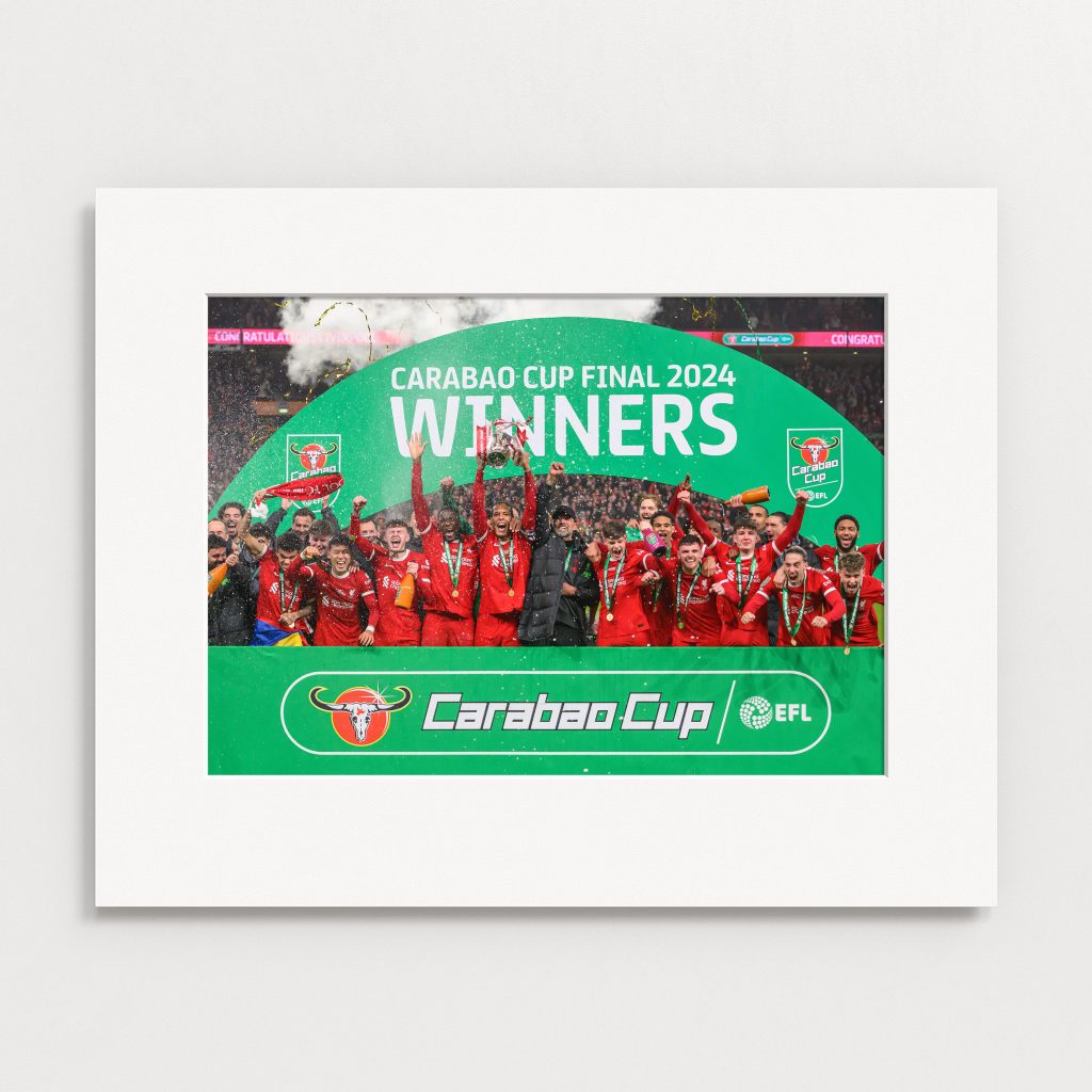 Liverpool FC Carabao Cup Winners 2024 - Pics on Canvas